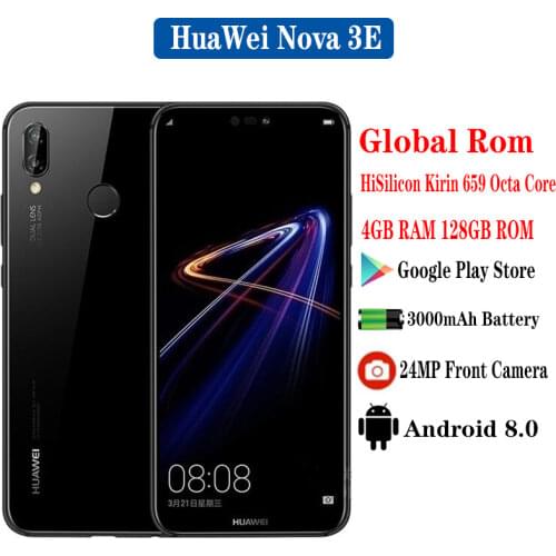 Новые мобильные телефоны Huawei P20 lite из Китая купить на русском языке в рублях по низкой цене