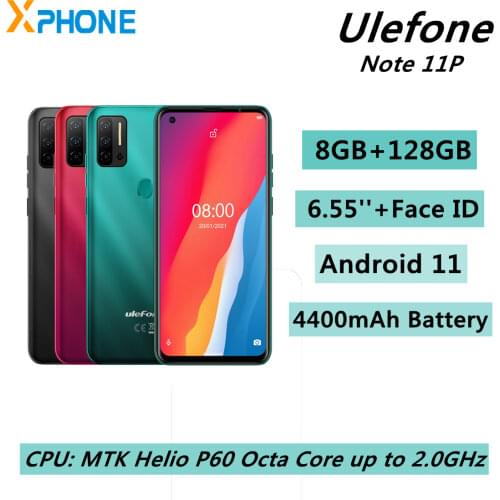 Новые мобильные телефоны Ulefone Note 11P из Китая купить на русском ...